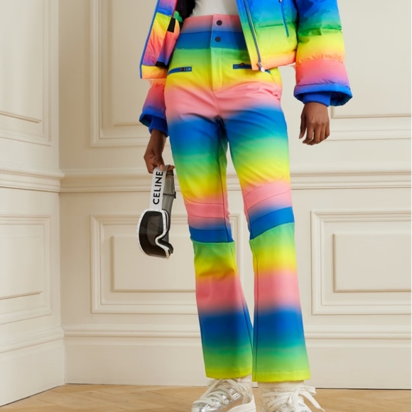 Perfect Moment | Pants & Jumpsuits | Perfect Moment Rainbow High Waist ...